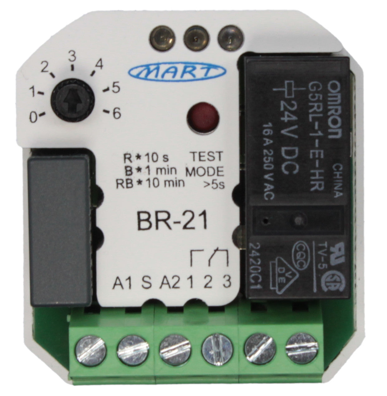 BR-21 Bistabiles Impulsrelais 16A 230V AC – MART-Electronics
